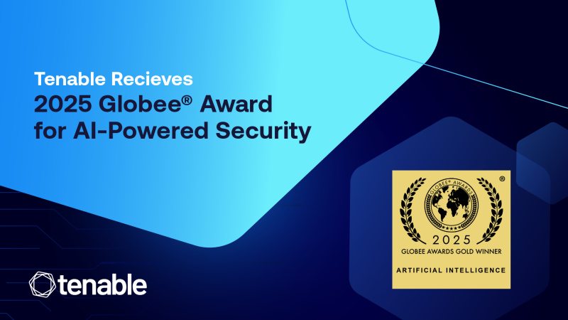 Tenable receives 2025 Globee Award for AI-powered security | Tenable®